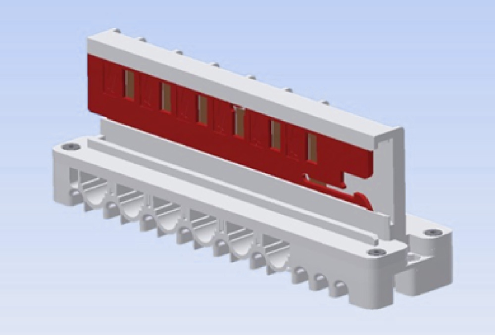Contacting-Module for Small size- withdrawable unit